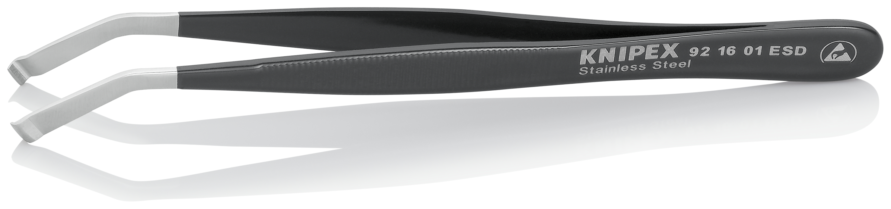KNIPEX 92 16 01 ESD Polohovací pinzety ESD 120mm
